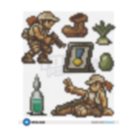 48 Sprites - Metal Slug (NEO GEO)