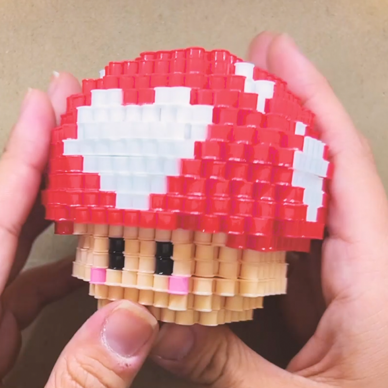 Hongo 3D - Súper Mario Bros