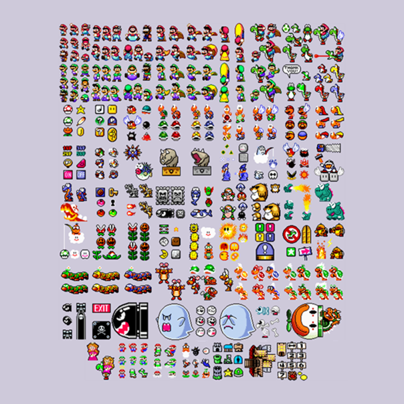 350 Sprites Libro De Dise os Pixel Art De Super Mario World