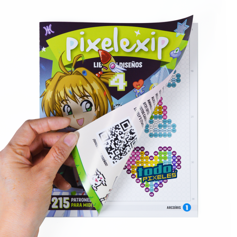 Libro Pixelexip 04 :: +215 Patrones de Pixel Art
